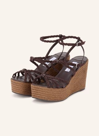 Jimmy Choo London Wedges Nyra 100 braun