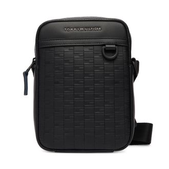 Tommy Hilfiger Umh&auml;ngetasche Tommy Hilfiger Th Modern Mini Reporter AM0AM14019 Schwarz