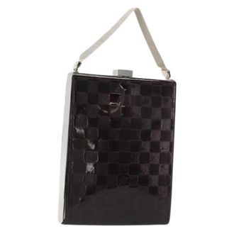 Louis Vuitton Pre-owned Vintage Lackleder Handtasche - - Pre-owned - Damen - Braun - ONE SIZE
