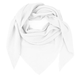 Glamexx24 Damenschal Musselin Dreieck Schal, XXL Schal verschiedenen Farben Halstuch Winterschal aus Baumwolle Hergestellt in Italien