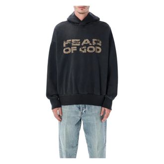 Fear of God Herren, Sweatshirts & Hoodies, Schwarzk, XLGr&ouml;&szlig;e