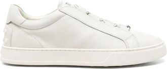 Tod's Homme, Chaussures, Blanc, Taille: 42 EU Just in Time Baskets
