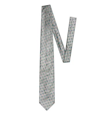 Dsquared2 cravate à motif en jacquard - Gris