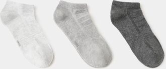 Mango Lot 3 paires de chaussettes coton gris - Homme - 40-42 - MANGO MAN