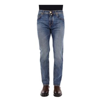 Jacob Cohen Jean Scott - Homme - Jeans - Bleu - Taille: W31
