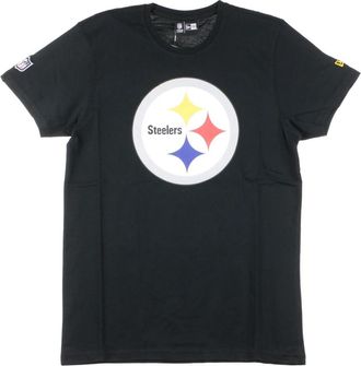 New Era Team Logo Schwarzes T-Shirt - - Tops - Herren - Schwarzk - S