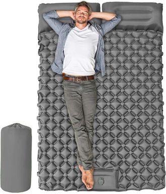 Generic Aufblasbare Camping-, wasserdicht, für 2 Personen, leichter Packsack für Wandern, Parken, Picknick, Klettern