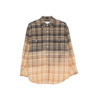 R13 Check-pattern Shirt