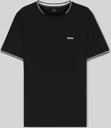 HUGO BOSS Regular Fit T-Shirt aus Baumwoll-Mix Modell TAUL