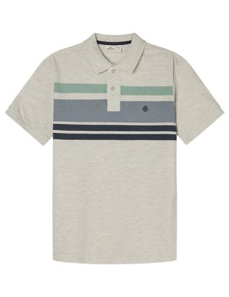 Springfield Herren Poloh Polohemd, Light_Grey/Silver, XS