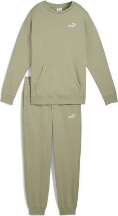 Puma Damen Relaxed Jogginganzug XXL, Lux Army Green