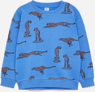 Arket Legeres Sweatshirt -Blau