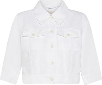 Seventy Femme, Vestes, Blanc, Taille: 38 FR Giacca in misto lino