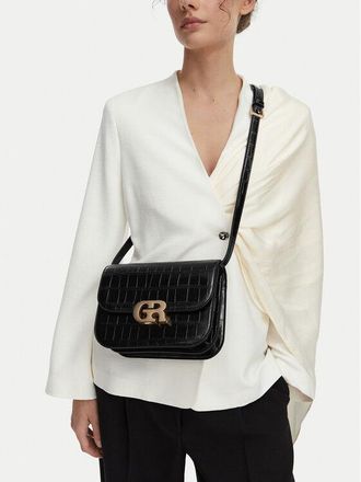 Gino Rossi Handtasche EO-LINA-KQ44-CROCCO Schwarz