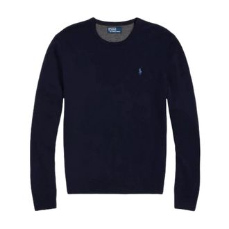 Ralph Lauren Rundhals-Strickware - - Knitwear - Herren - Blau - L