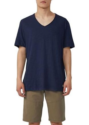 s.Oliver 2165608 T-Shirt, Bleu Profond, XL Hommes