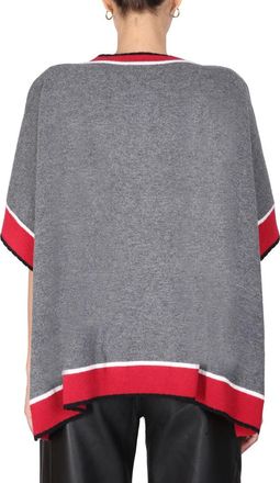 Moschino Wool and Cashmere Blend Sweater - Grey