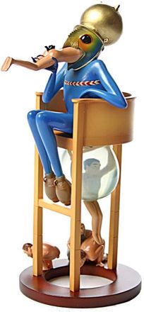 Parastone Teufel auf Nachttopf (XL) - Museumsshop (Replikat) - Hieronymus Bosch