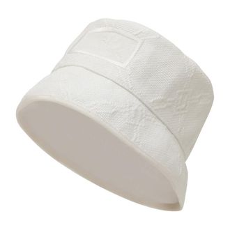 Elisabetta Franchi Femme, Accessoires, Blanc, Taille: M Cl-09F-52E2 Bucket Hat