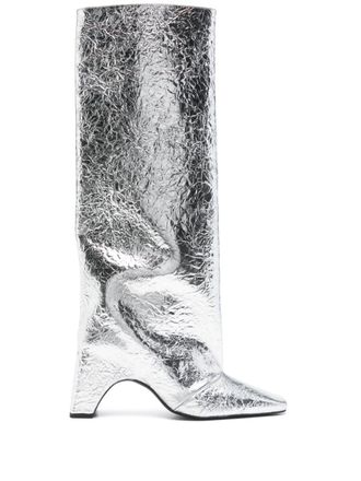 Coperni bottes Foil Bridge 85 mm - Gris