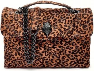 Kurt Geiger Femme, Sacs, Brun, Taille: ONE Size Leather Kensington Bag