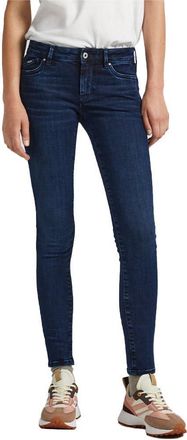 Pepe Jeans London Damen Pixie Jeans, Blue (Denim-xv7), 34W / 32L