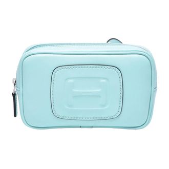Hogan Leder Umh&auml;ngetasche mit Kartenf&auml;chern - - Bags - Damen - Gr&uuml;n - ONE SIZE