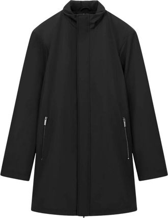 A|X Armani Exchange Gesteppter Trenchcoat - - Coats - Herren - Schwarzk - XS