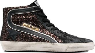 Golden Goose Low-Top Sneaker - Sneakers Coffee Brown Black Silver - Gr. 35 (EU) - in Braun - für Damen
