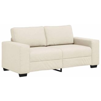 vidaXL 2-Sitzer-Sofa 140 cm Leinen Vidaxl
