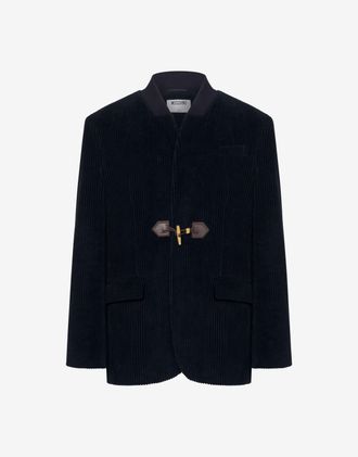 Moschino Kordjacke - Blau