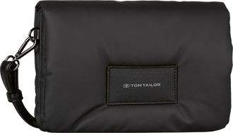 Tom Tailor Patti Damen Überschlagtasche Umhängetasche Klein Schwarz