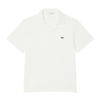 Lacoste Klassisch geschnittenes Polo aus Baumwollleinen - - Tops - Herren - Wei&szlig; - 2XL