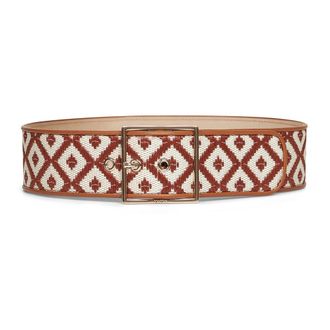 Max Mara Femme, Accessoires, Multicolore, Taille: S Ceinture &agrave; la Taille Effet Raphia