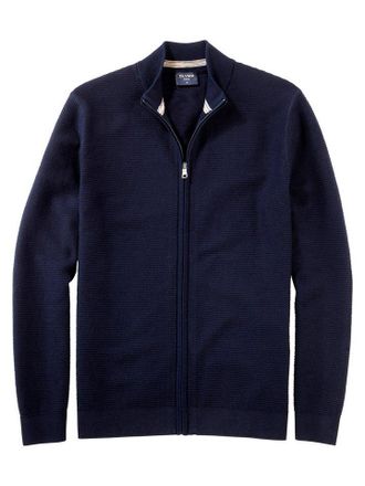 Olymp Strickjacke Stehkragen, regular fit