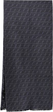 Fendi Virgin Wool Scarf Ff