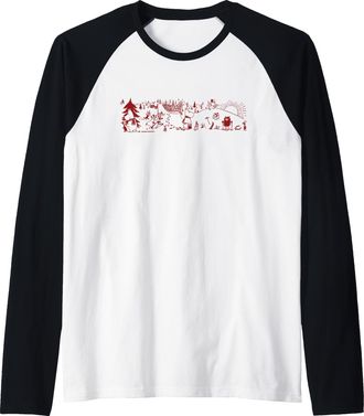 Moomin Red Wintersportspiele Raglan