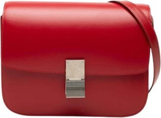 Celine Pre-owned Sac bandouli&egrave;re vintage - Femme - Pre-owned - Rouge - Taille: ONE Size