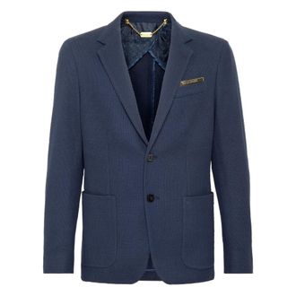 Billionaire Boys Club Homme, Vestes, Bleu, Taille: M Blazer Coupe Ajust&eacute;e Iconic