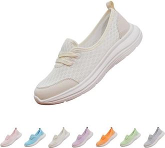 Generic Chaussures orthop&eacute;diques pour femme, chaussures d&eacute;t&eacute; respirantes antid&eacute;rapantes &agrave; semelle souple avec semelle creuse, confortable, antid&eacute;rapante, l&eacute;g&egrave;