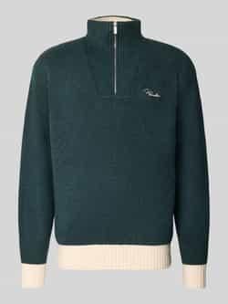Pegador Regular Fit Strickpullover mit Rei&szlig;verschluss Modell Gilmonde