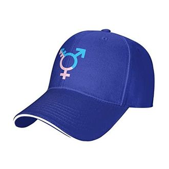 Generic Casquettes Symbole Transgenre Casquette Classique Solaire Cap Respirant pour Homme Femme Extérieur