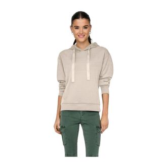Only Only, Femme, Sweatshirts et sweats &agrave; capuche, Beige, Taille: 40 FR Sweat &agrave; capuche Alina Femme