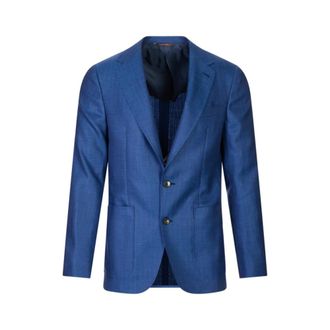 Canali Herren, Jacken, Blau, LGr&ouml;&szlig;e