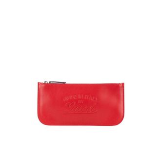 Gucci Pre-owned Leder Rei&szlig;verschlusstasche - - Pre-owned - Damen - Rot - ONE SIZE