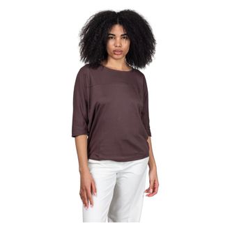 Gran Sasso Femme, Tops, Brun, Taille: 40 FR T-Shirt