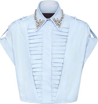 Philipp Plein chemise Voulant - Bleu