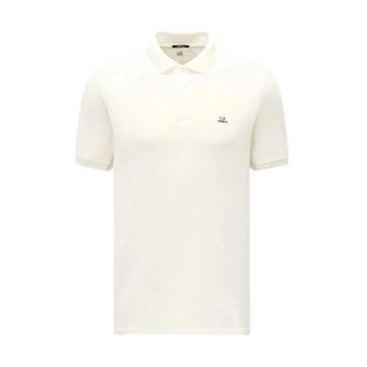 C.P. Company Polo Shirt - - Tops - Herren - Wei&szlig; - M