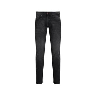 Replay Jeans droit Grover en coton m&eacute;lang&eacute;