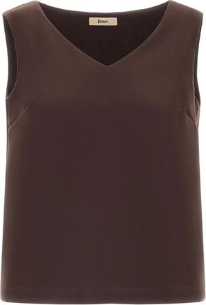 Herno Femme, Tops, Brun, Taille: 38 FR Top